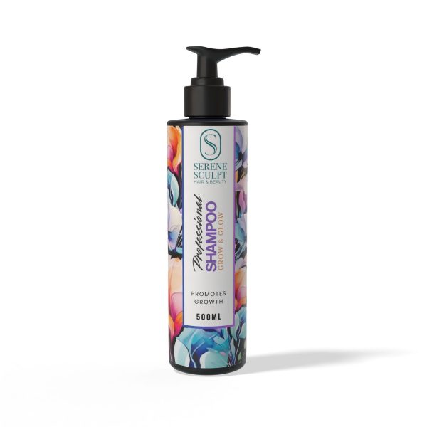Grow and Glow Shampoo 500ml - Serene Sculpt